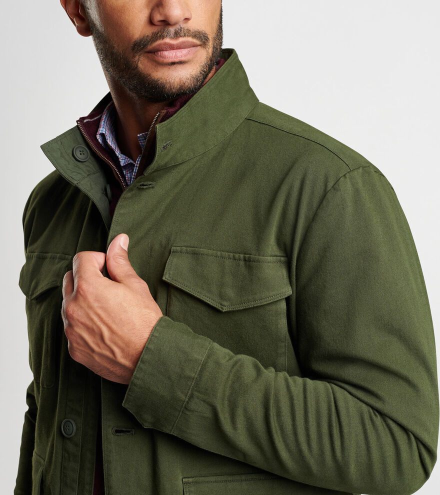 Stowe Reversible Safari Jacket | Men's Jackets & Coats | Peter Millar