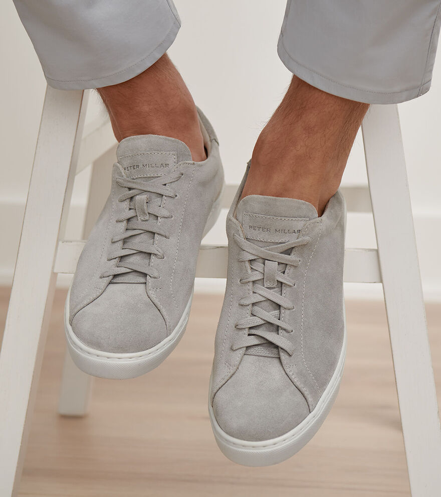 Vantage Lite Suede Sneaker | Men's Shoes | Peter Millar