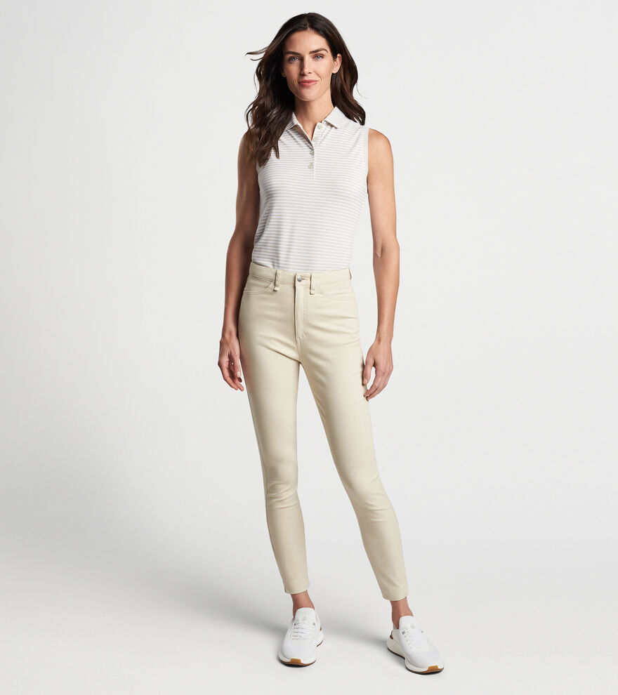 Karlie Stretch Sateen Straight Crop Jean | Women's Bottoms | Peter Millar