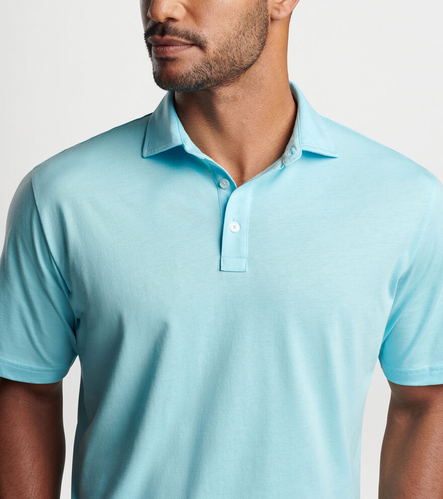 Crown Comfort Cotton SS Polo | Men's Polos | Peter Millar