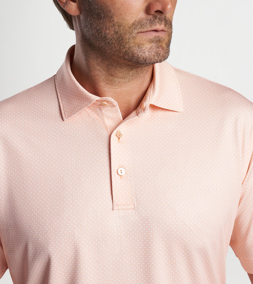 Tessert Performance Jersey Polo (Sean Self Collar) | Men's Polos ...