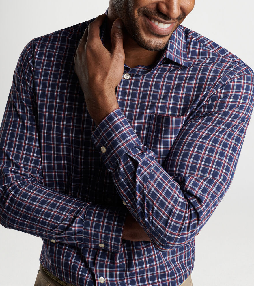 Sylvan Performance Poplin Shirt | Men's Shirts | Peter Millar