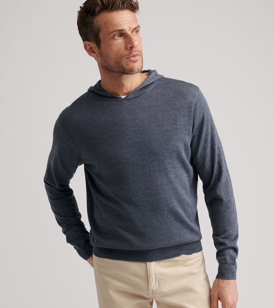 Autumn Crest Popover Hoodie | Men's Jumpers | Peter Millar