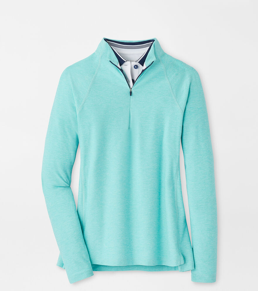 Women's Mélange Raglan-Sleeve Perth Layer | Women's Tops | Peter Millar