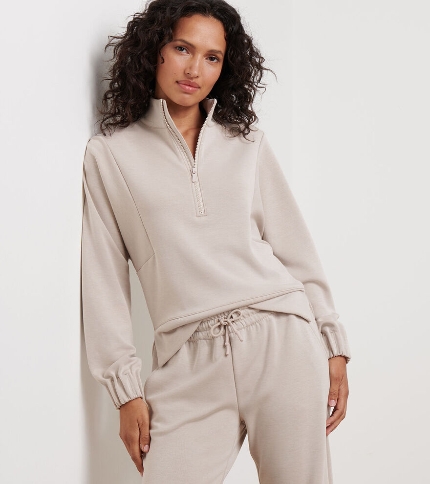 Flora Knit Mélange Half-Zip Pullover | Women's Tops | Peter Millar