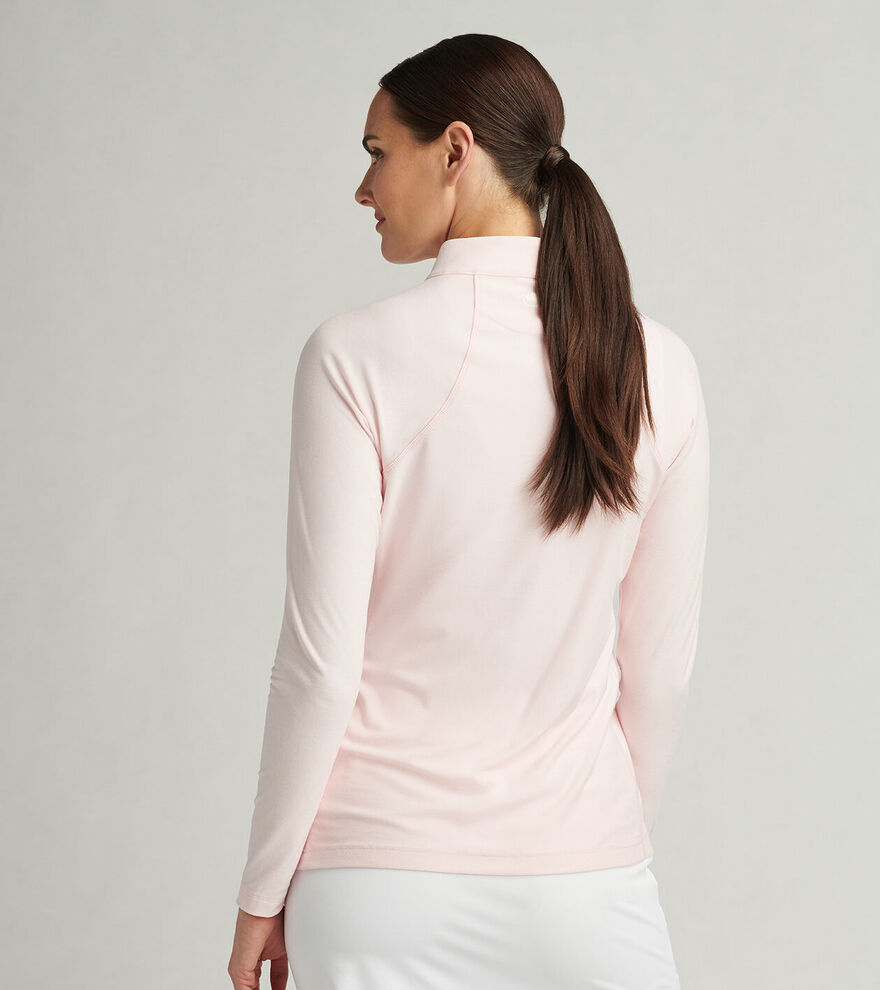 Women's Mélange Raglan-Sleeve Perth Layer | Women's Tops | Peter Millar