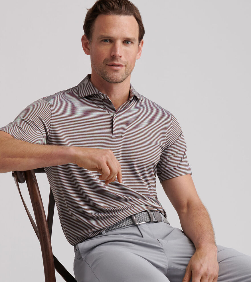 Ambrose Performance Jersey Polo | Men's Polos | Peter Millar