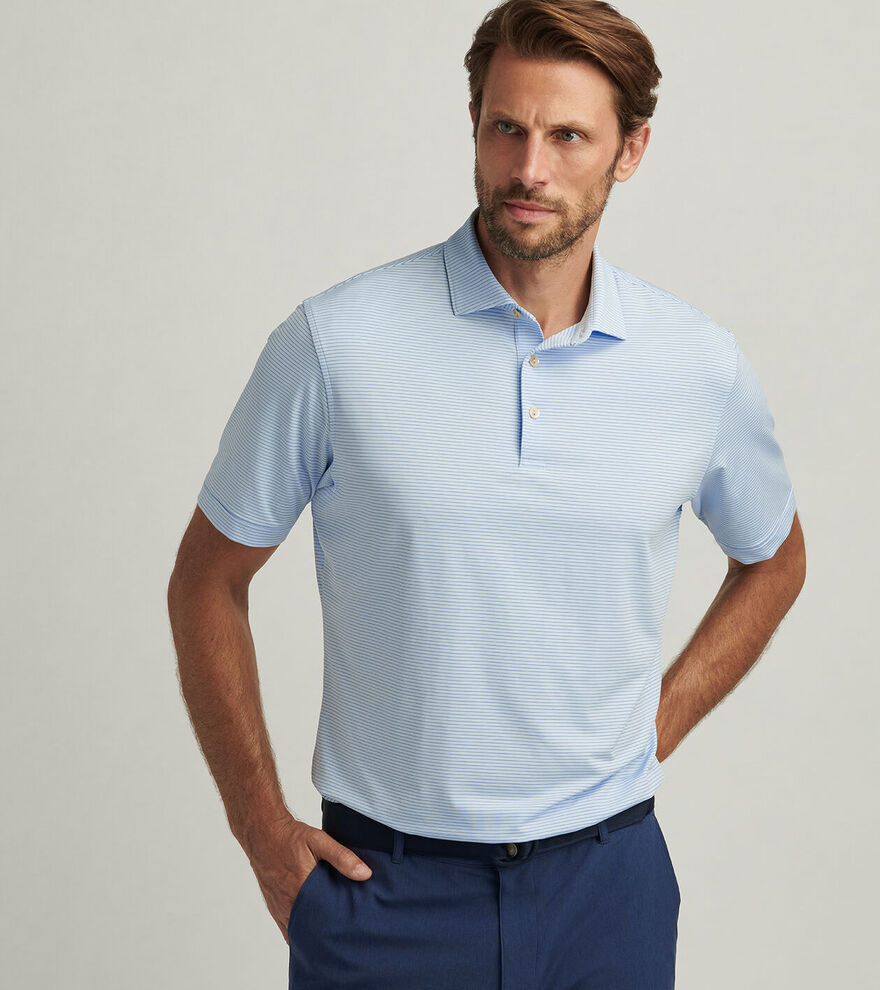 Highlands Performance Jersey Polo | Men's Polos | Peter Millar