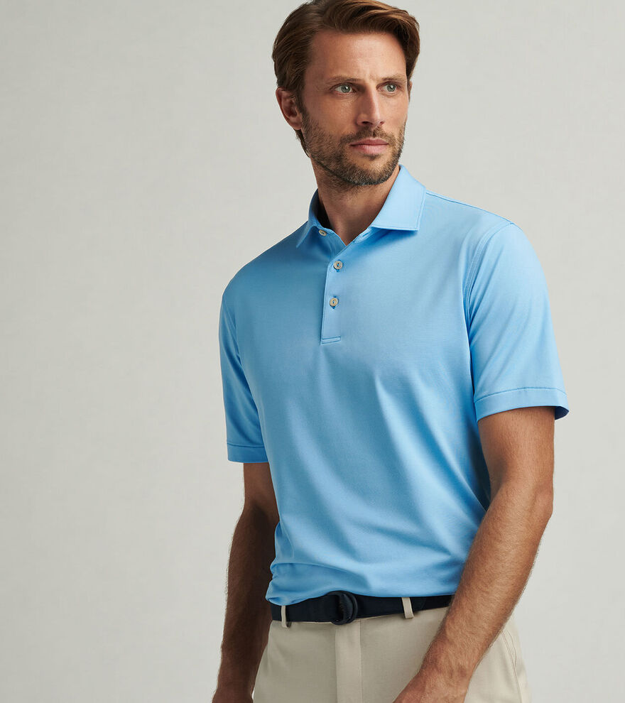 Andover Performance Jersey Polo | Men's Polos | Peter Millar