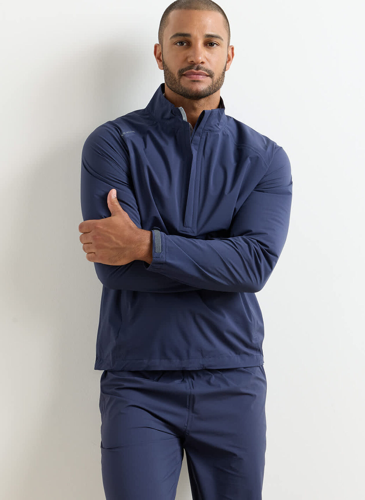 Shield Half-Zip Rain Shell | Men's Jackets & Coats | Peter Millar