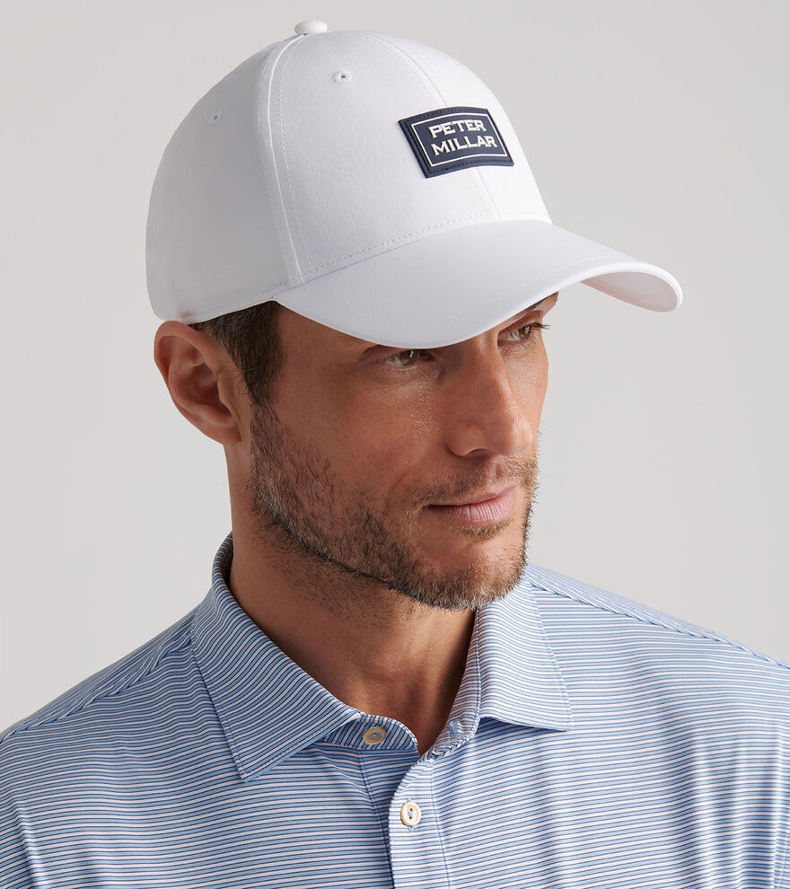 Pursuit Performance Stacked Logo Hat | Men's Hats| Peter Millar