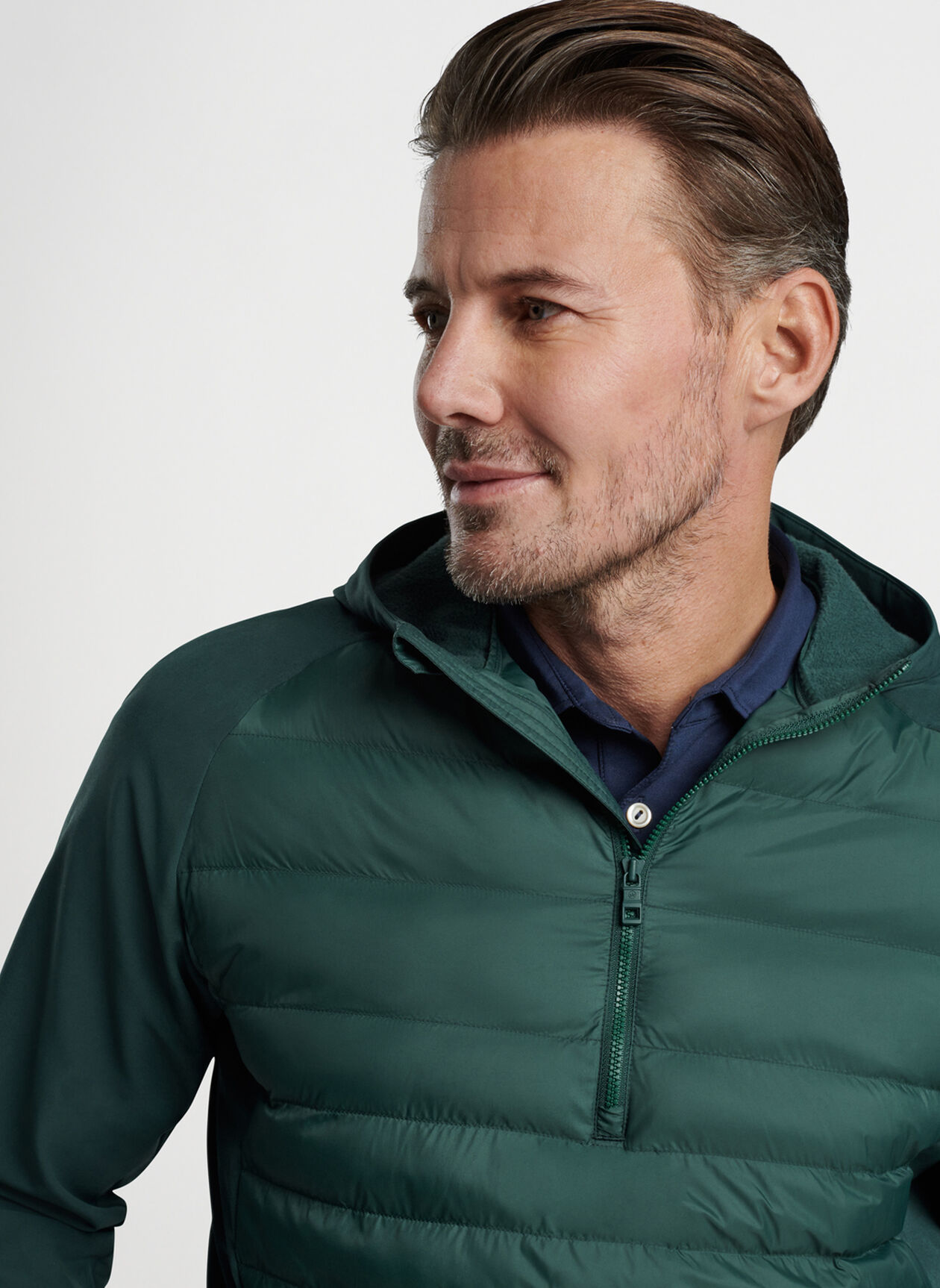 All Course Half-Zip Hoodie | Men's Jackets & Coats | Peter Millar
