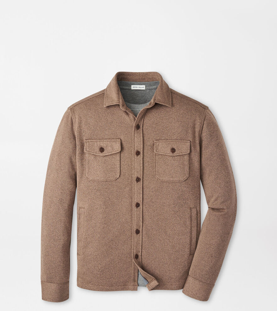 Crown Jumper Fleece Shirt Jacket | Men's Jackets & Coats | Peter Millar