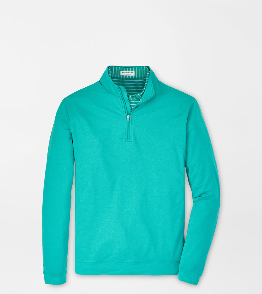 Perth Mélange Performance Quarter-Zip | Men's Pullovers & T-Shirts ...