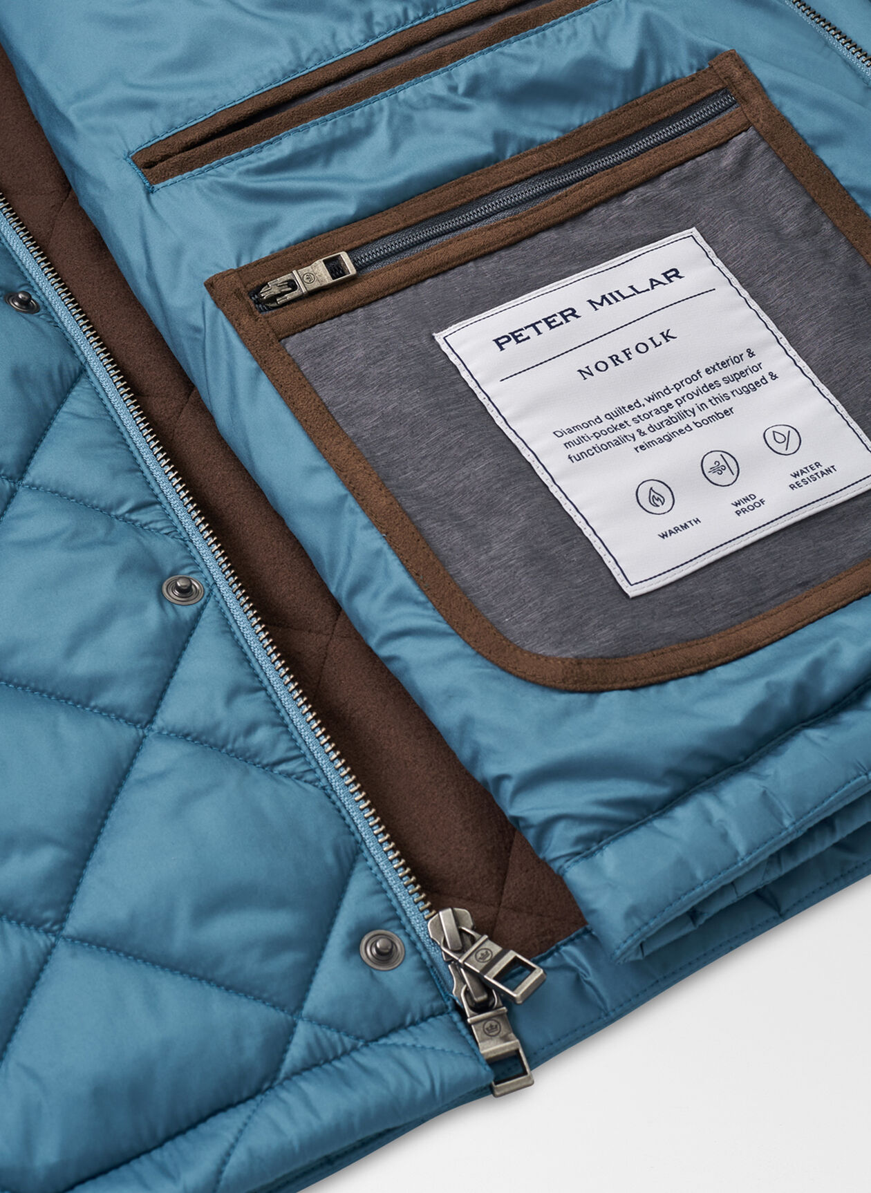Norfolk Quilted Bomber | Men's Jackets & Coats | Peter Millar