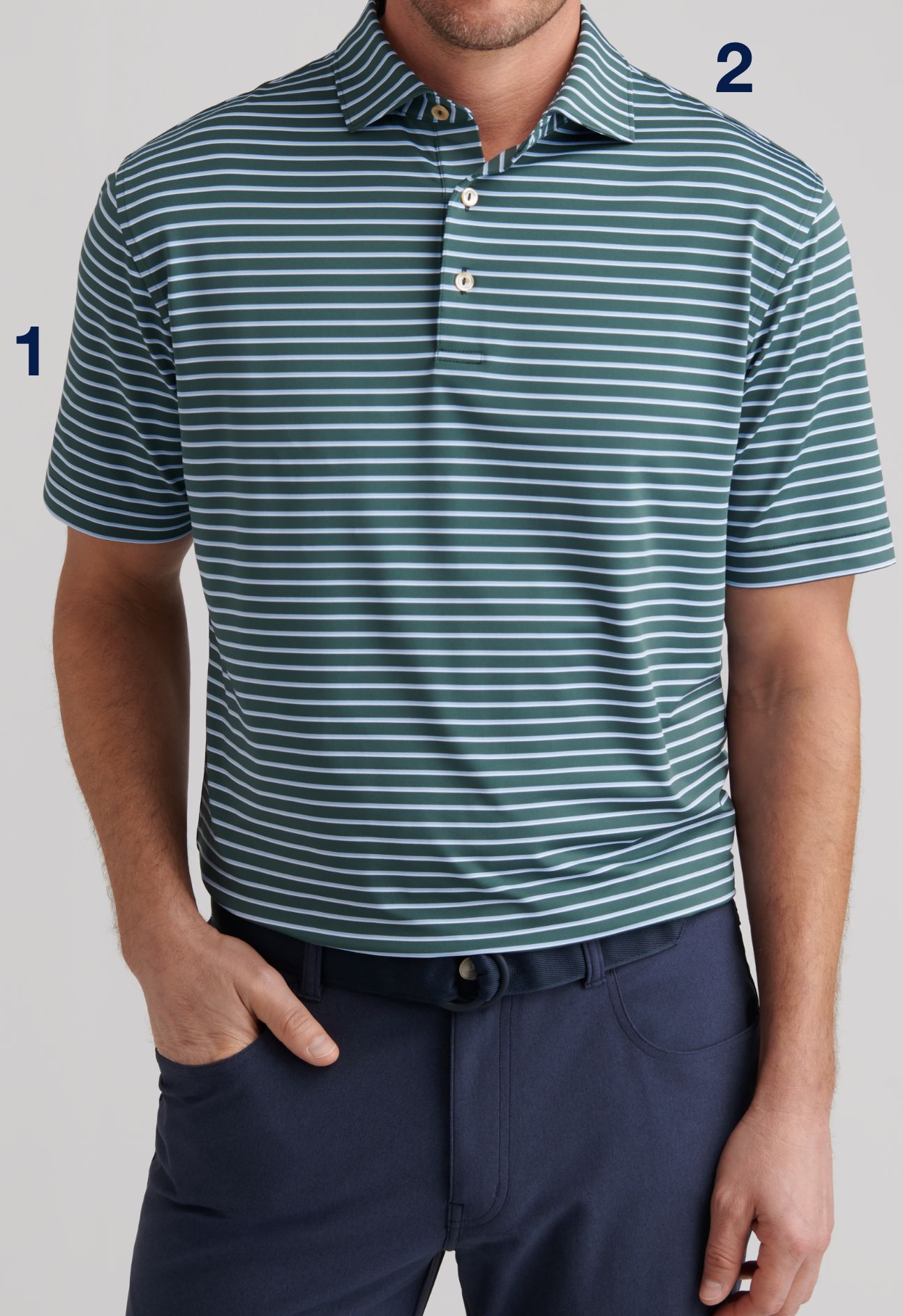Ryder Cup Jubilee Performance Jersey Polo | Ryder Cup | Peter Millar