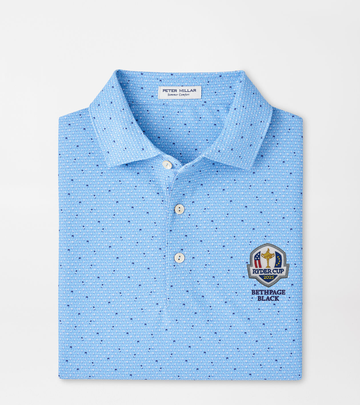 Ryder Cup Old Fashioned Performance Mesh Polo | Men's Polos | Peter Millar
