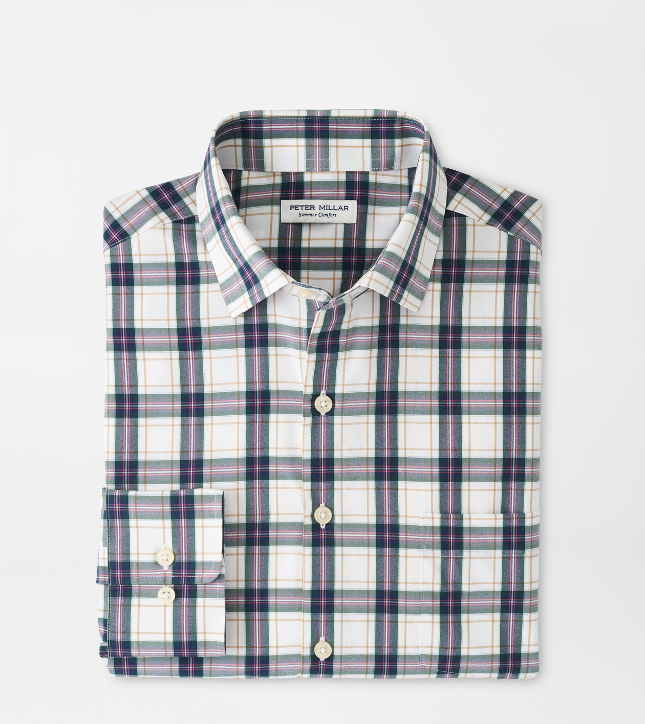 Randall Performance Poplin Shirt | Men's Shirts | Peter Millar