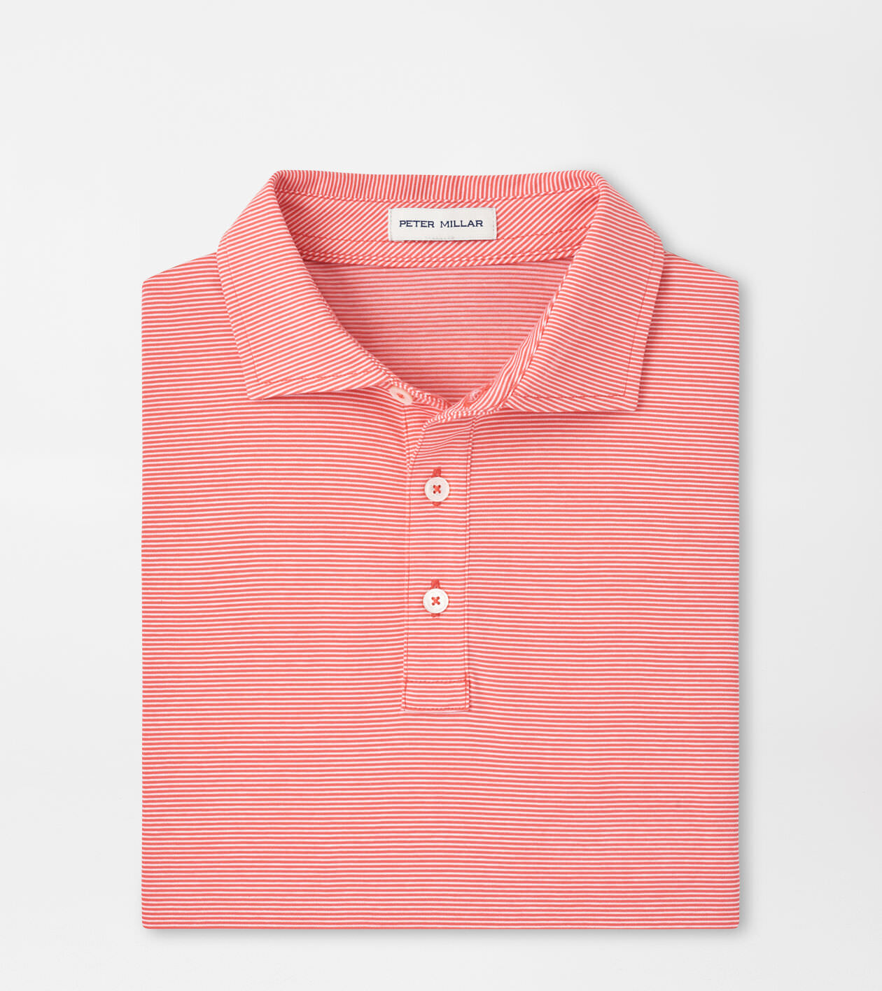 Carpenter Stripe Crown Comfort Polo | Men's Polos | Peter Millar