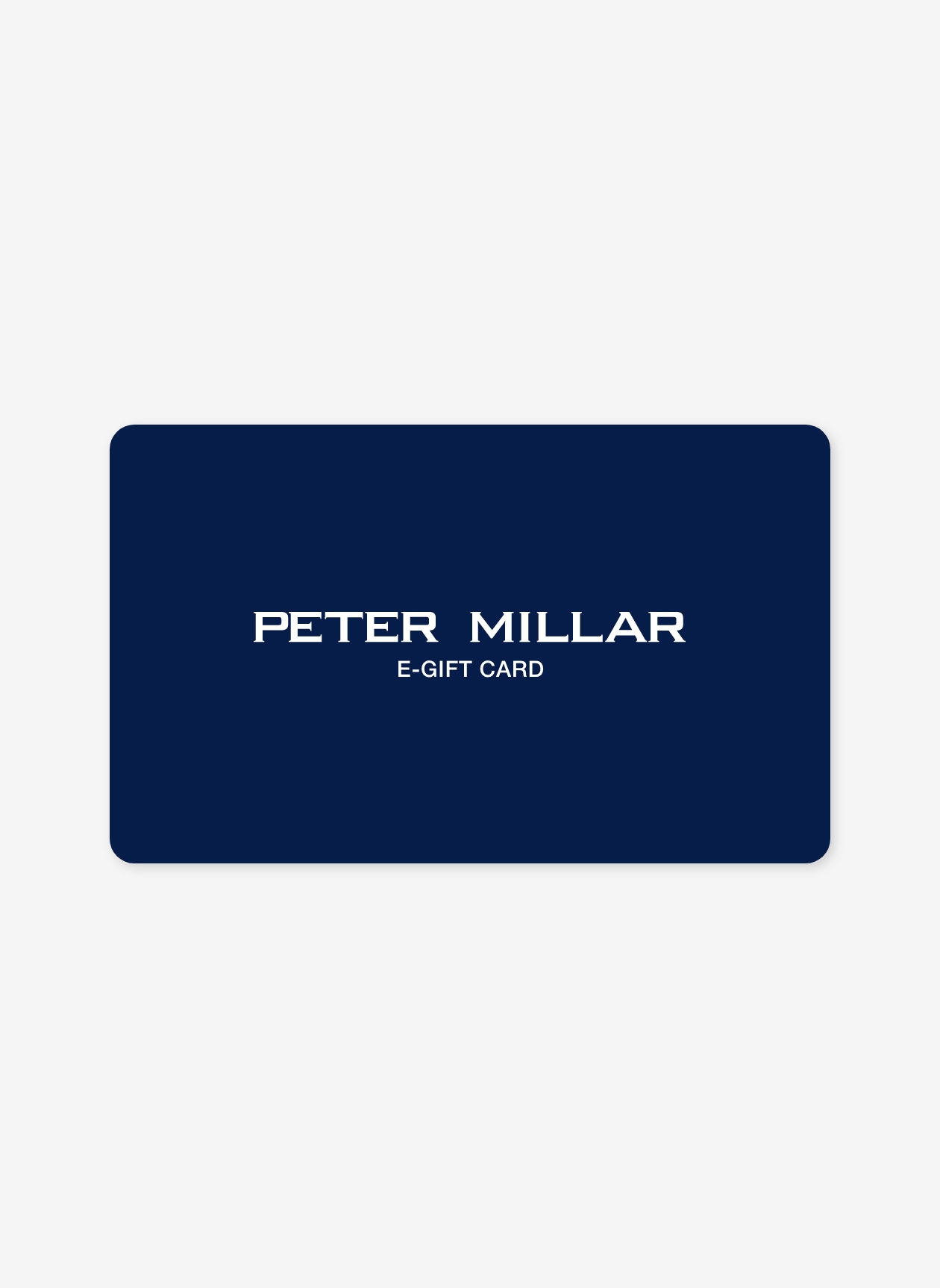 Peter Millar Gift Card Balance