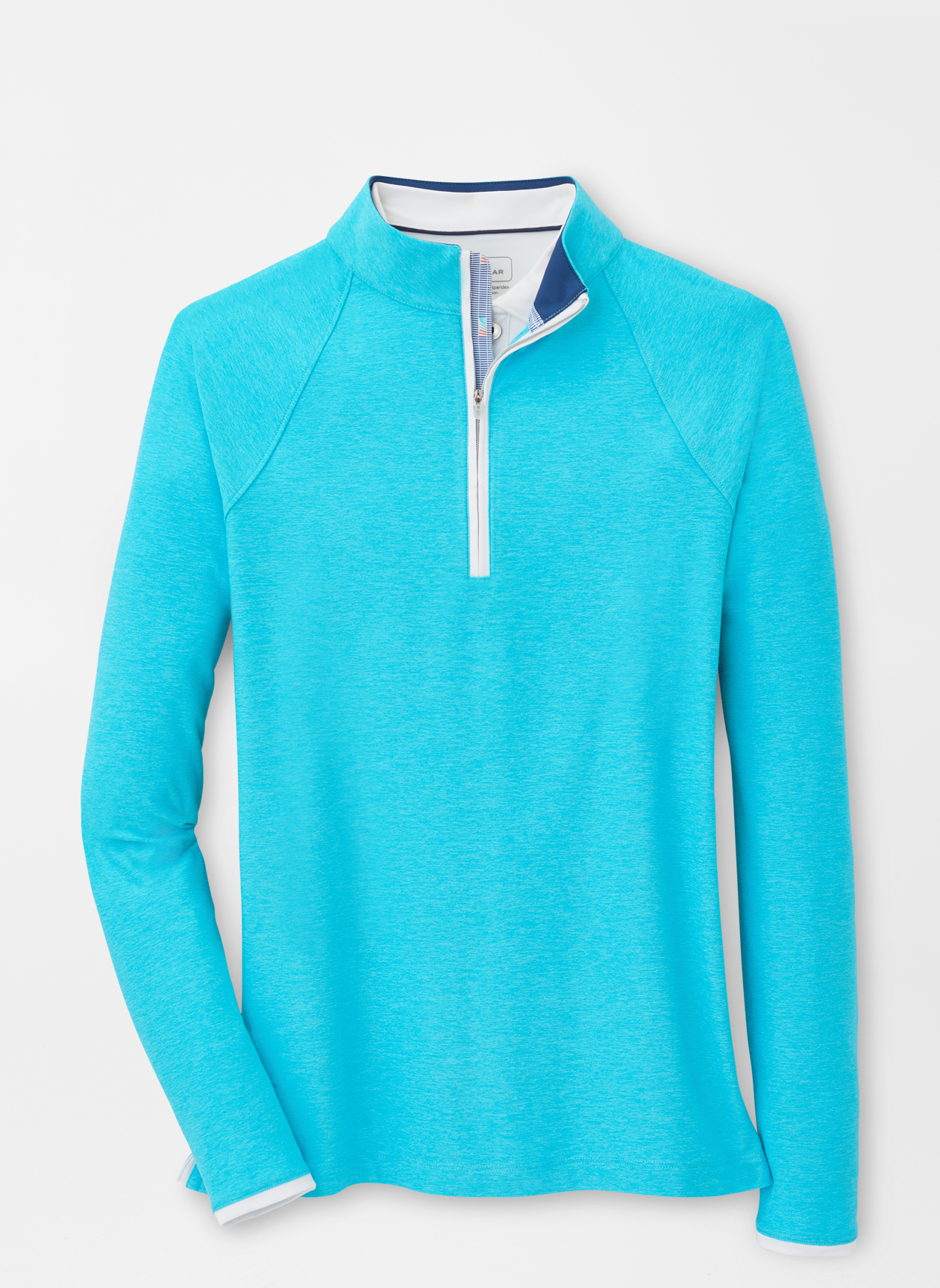 Women's Mélange Raglan-Sleeve Perth Performance Pullover | Peter Millar