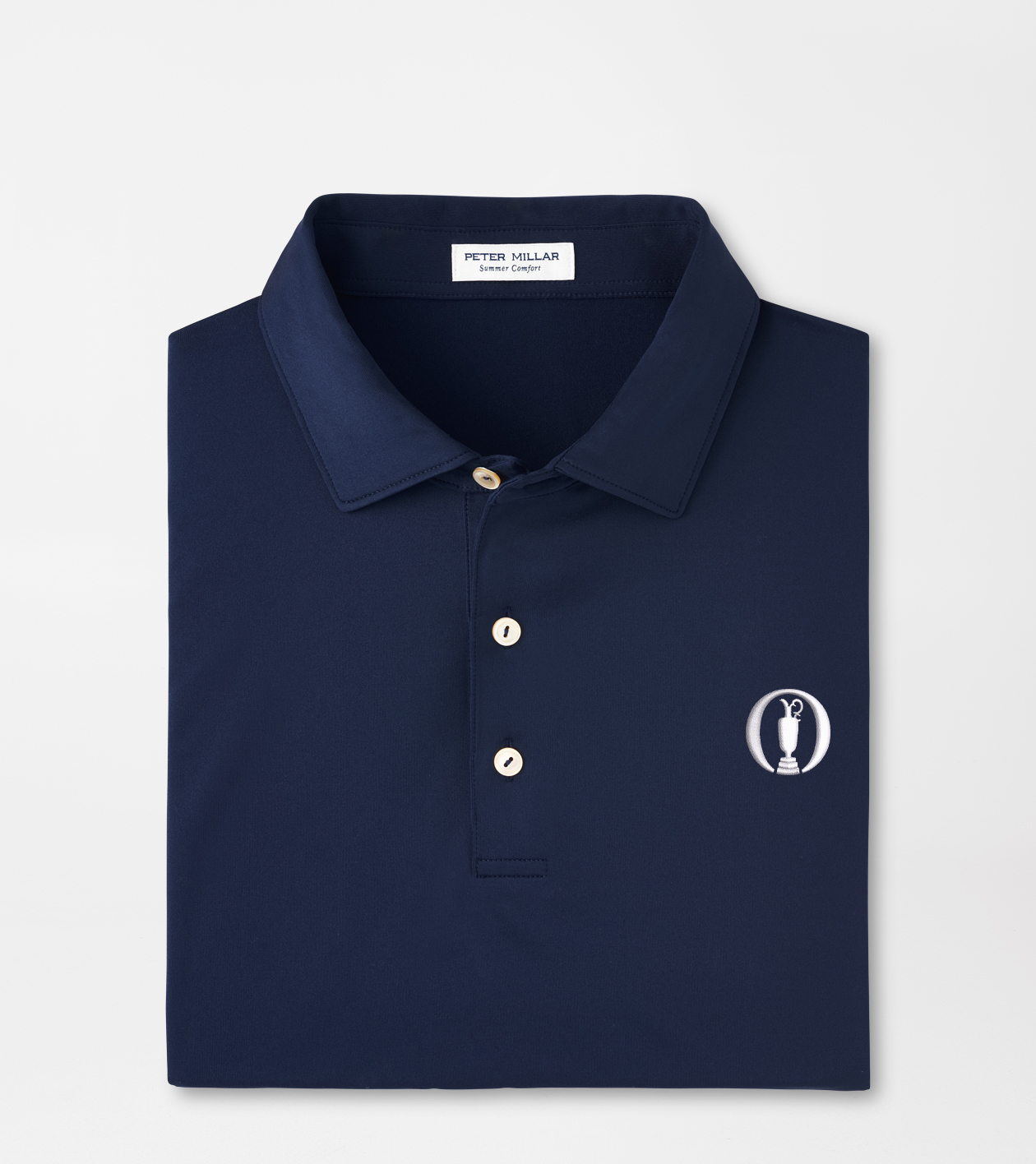 The Open Solid Performance Jersey Polo | Men's Polos | Peter Millar